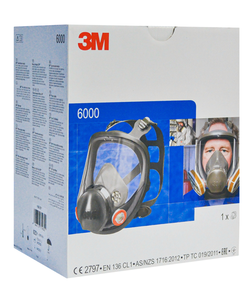 Masque complet réutilisable 3M™ 6800S | KSY For Safety